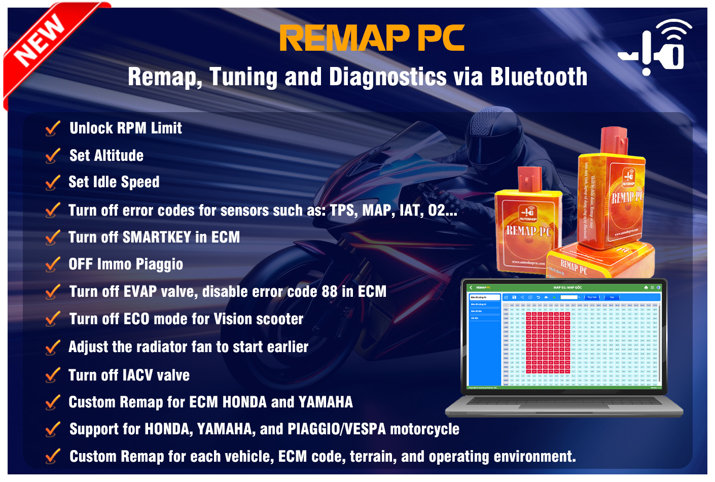 REMAP PC - Remap, Diagnostic on PC